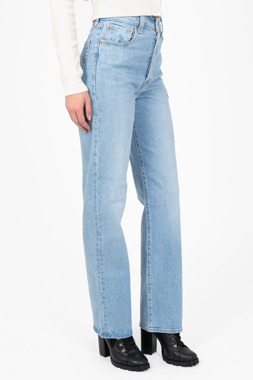 Levi's® Ribcage Straight Jeans – honey