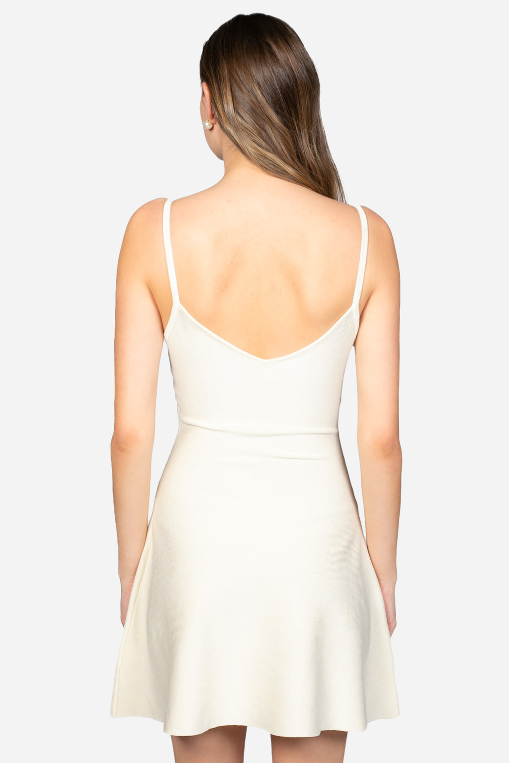 Cora Knit Mini Dress – honey
